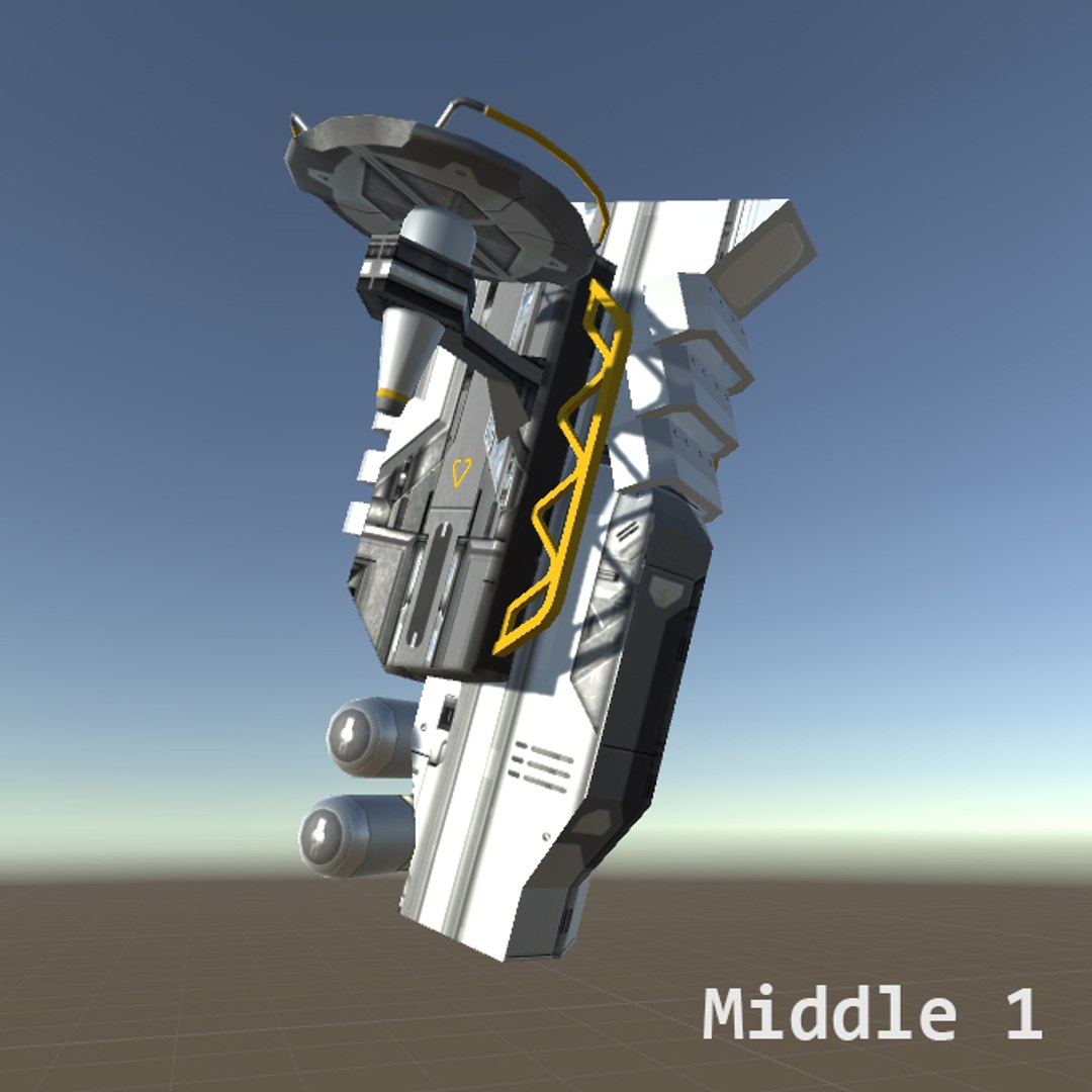 3D Scifi Buildings Modular Animation Model - TurboSquid 1219322