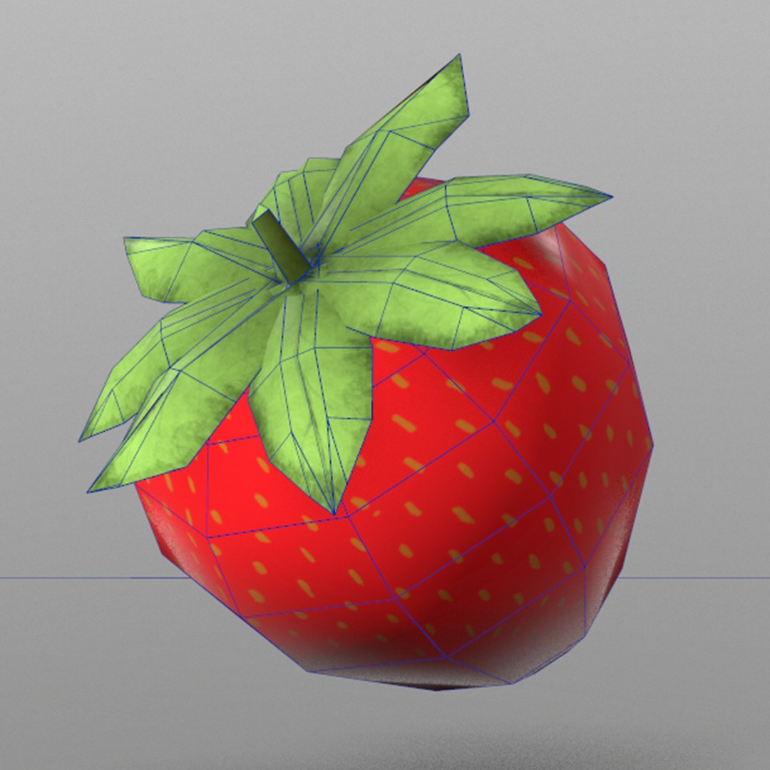 Strawberry Ready Games 3D Model - TurboSquid 1289365