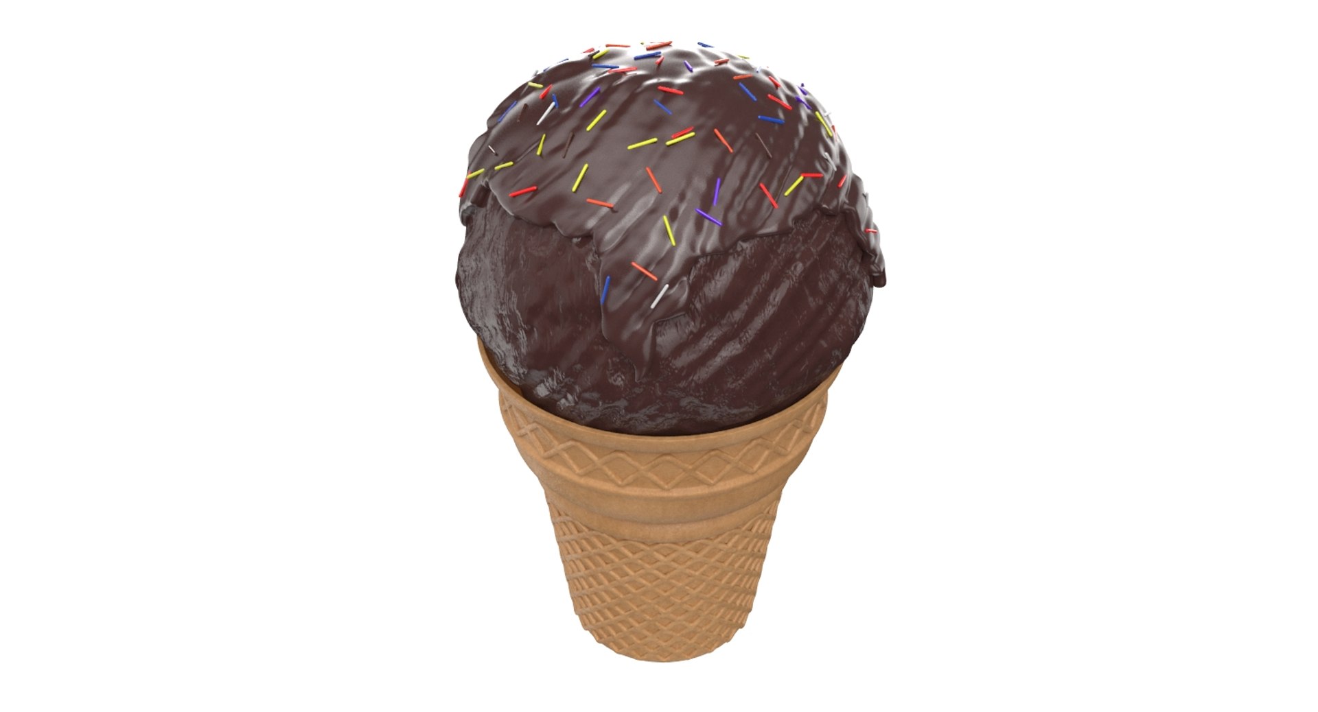 Ice Cream Model - TurboSquid 1342008