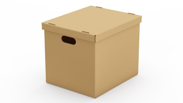 modelo 3d Caja de cartón - TurboSquid 1935028