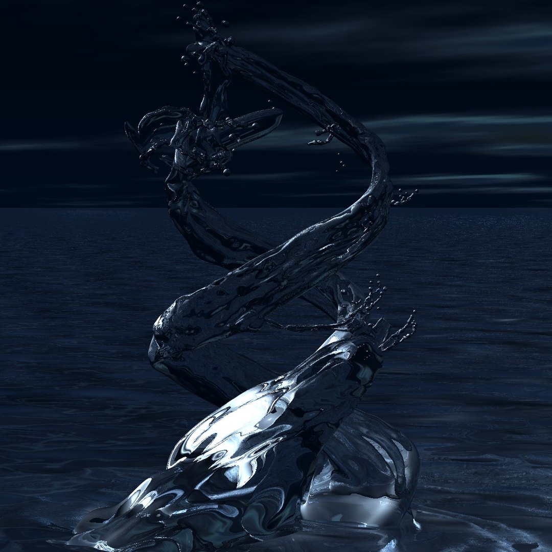 3d Model Water Stream