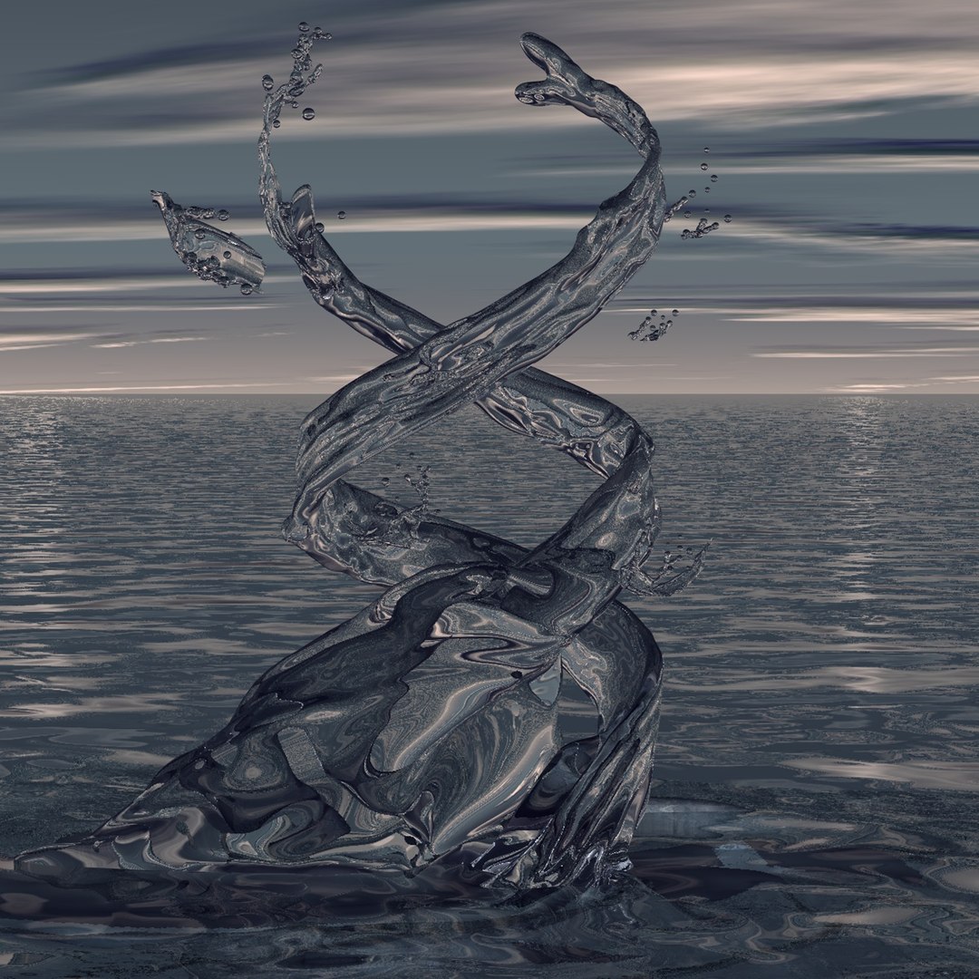 3d Model Water Stream