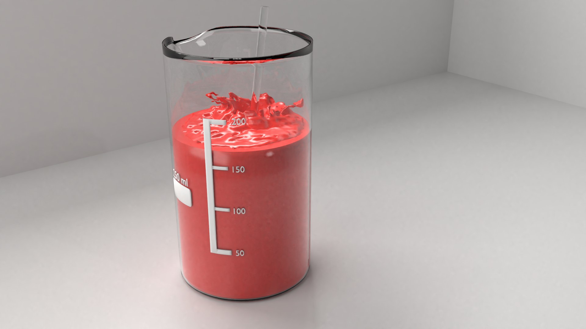 3D 250 Ml Glass Beaker Model - TurboSquid 1551614