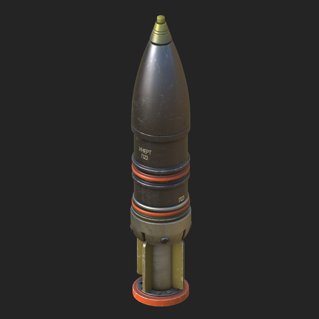 3D Tank Shells Model - TurboSquid 1548680