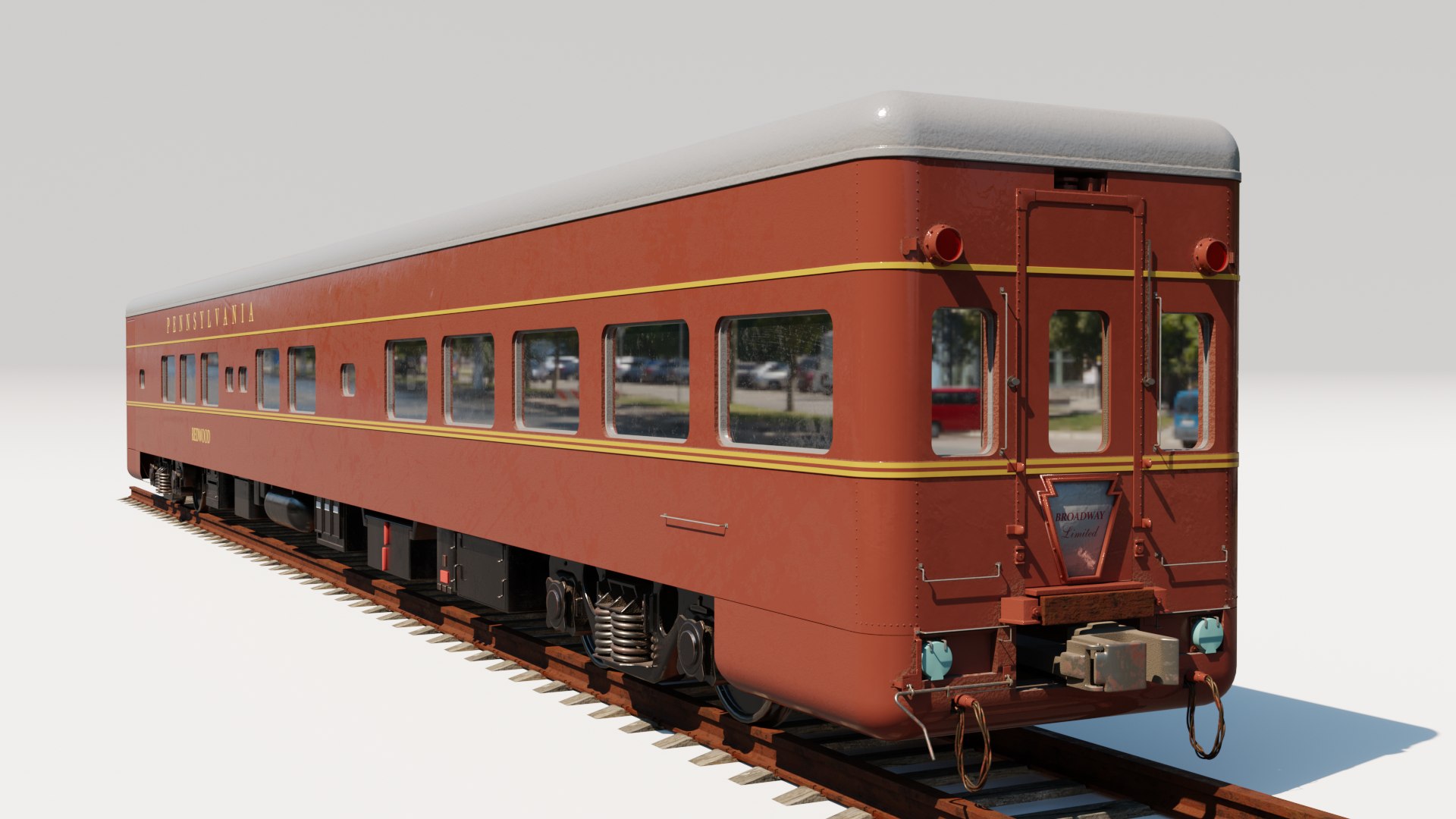 3D Train Model - TurboSquid 1987523