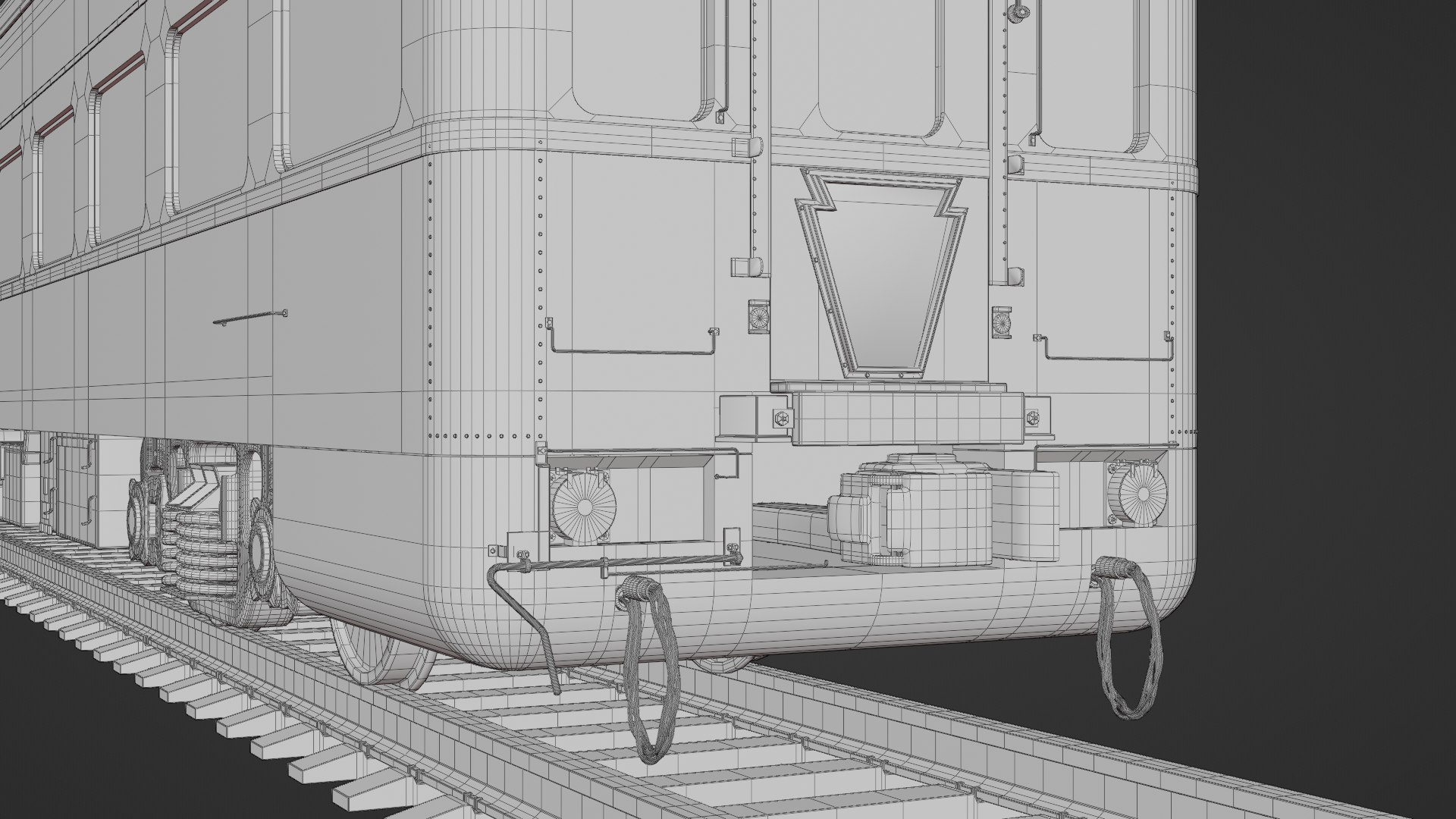 3D Train Model - TurboSquid 1987523