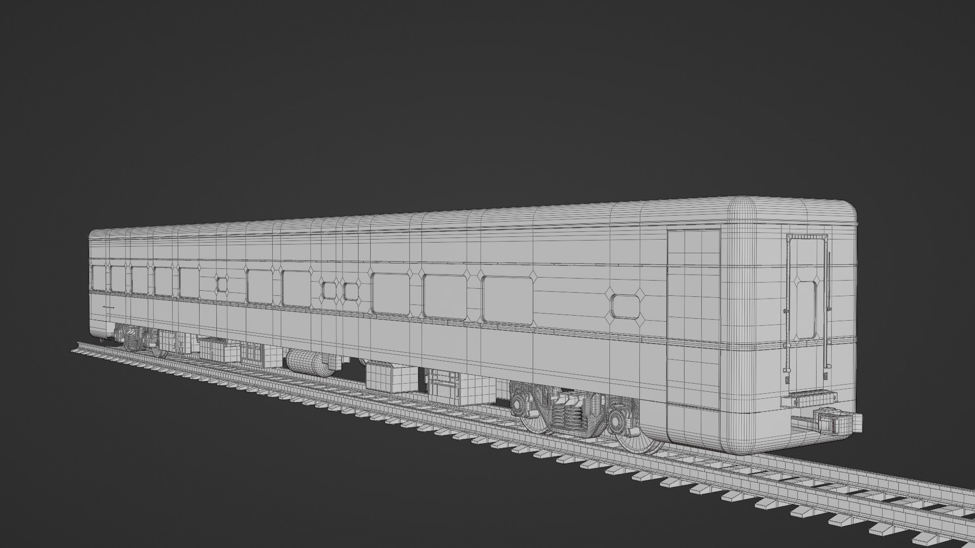 3D Train Model - TurboSquid 1987523