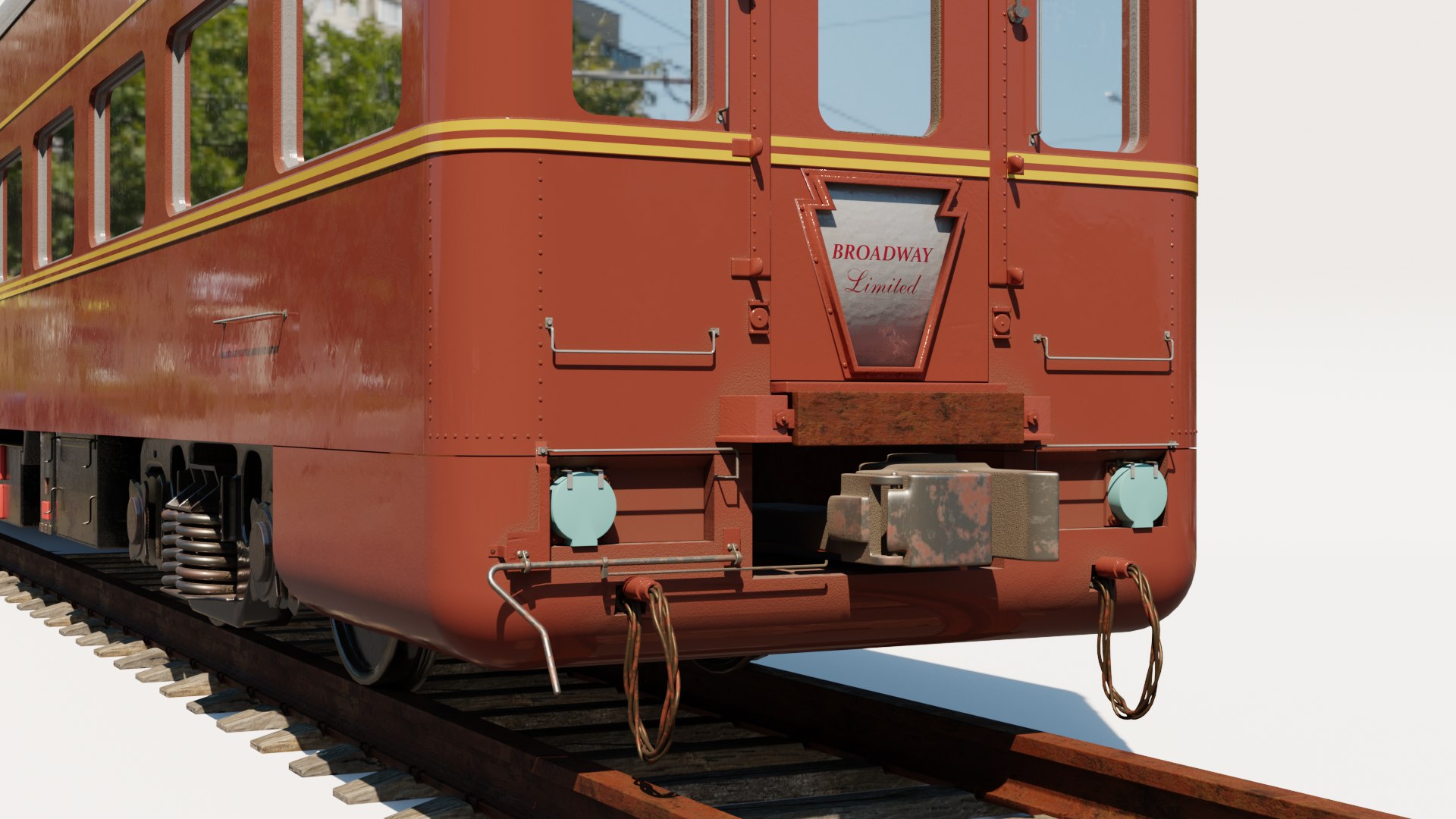 3D Train Model - TurboSquid 1987523