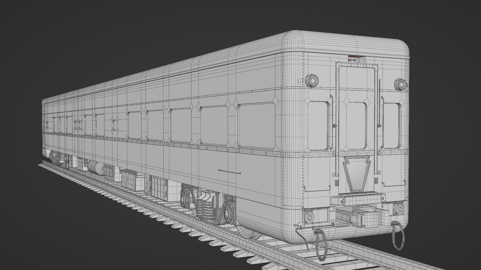 3D Train Model - TurboSquid 1987523