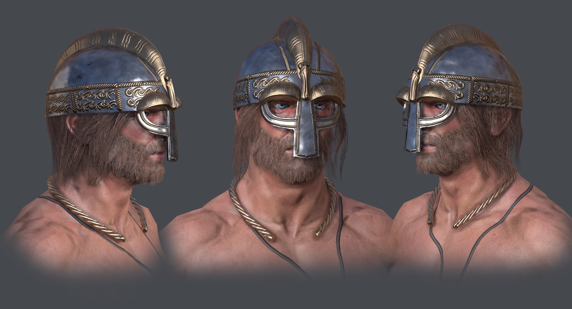 Viking Berserker 3d Model