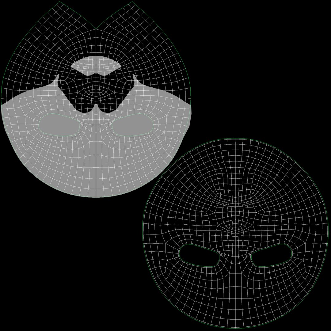 venetian mask carnival 3d max