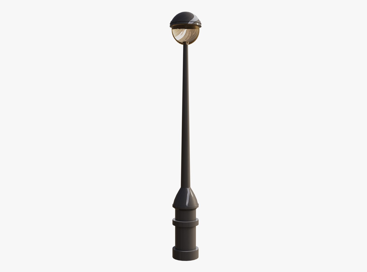 Free 3D Street Oval Lamp - TurboSquid 2381412
