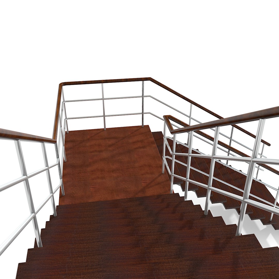 3d Modern Stair