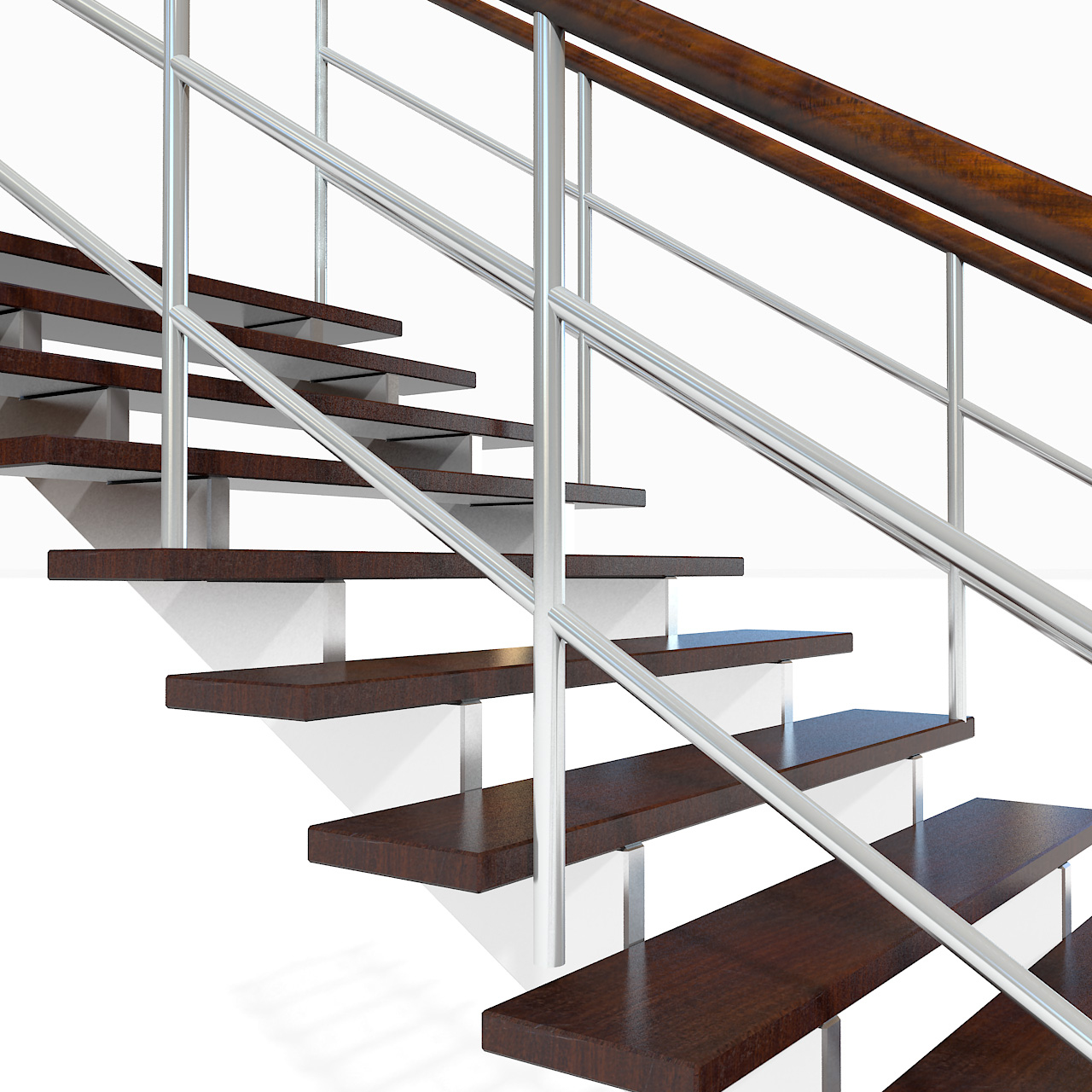 3d modern stair