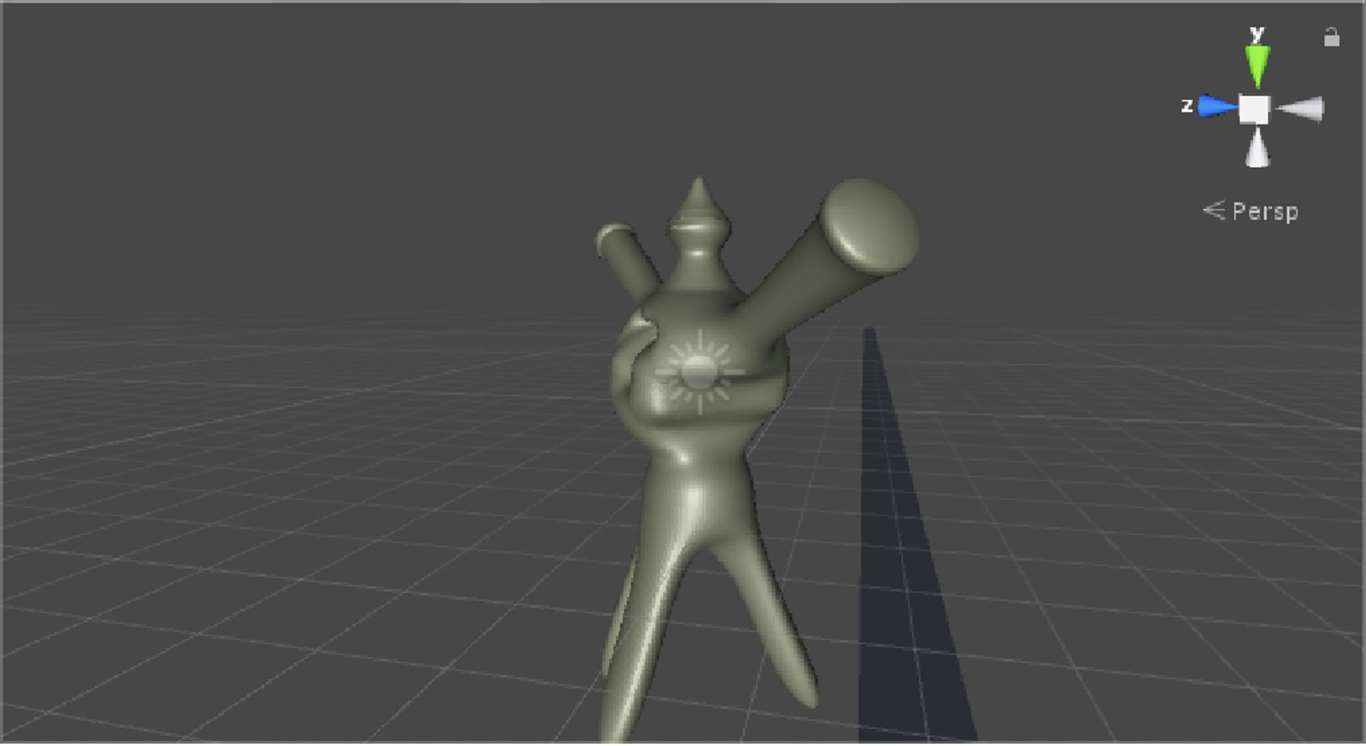 Alien Monster Golem 3d Model