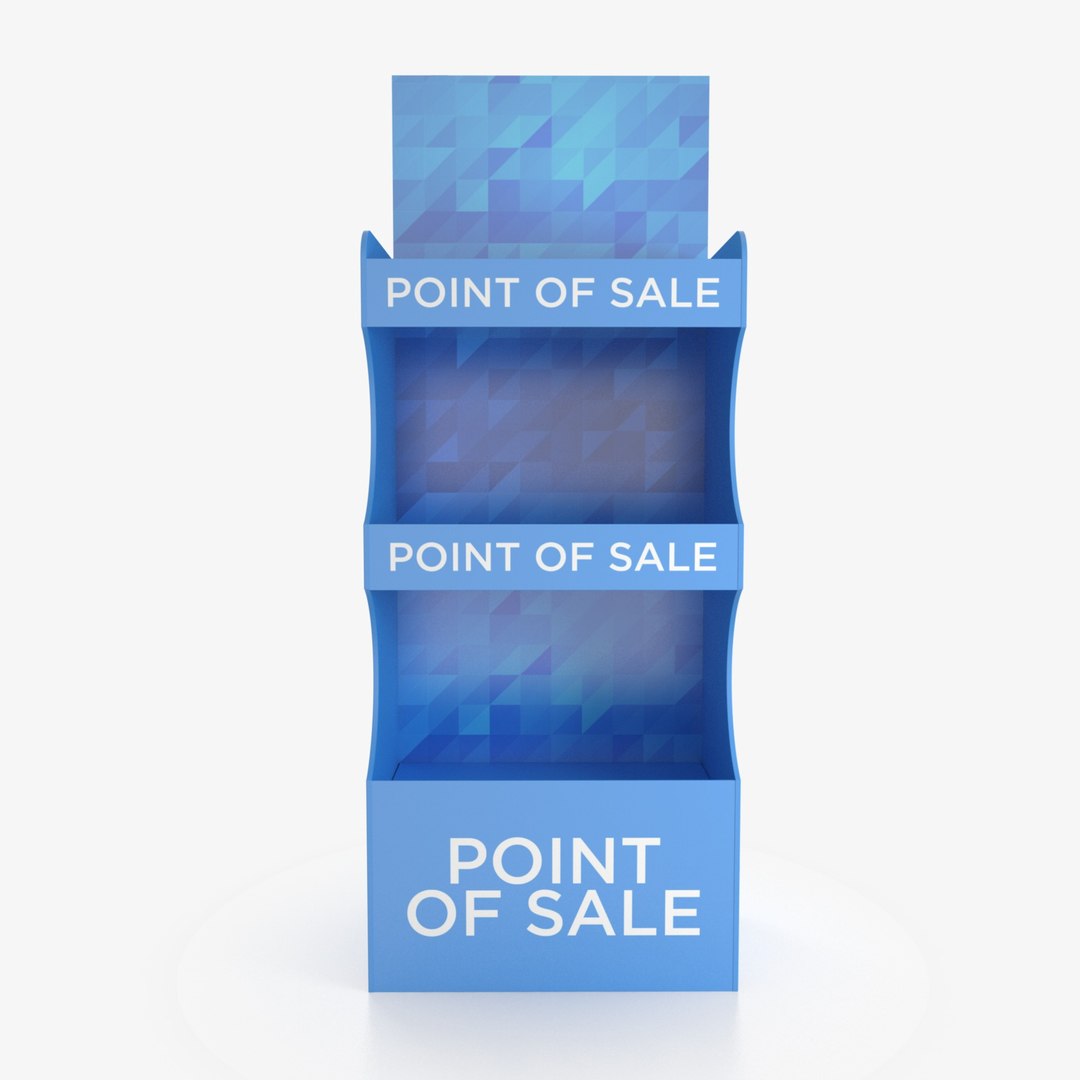 3D Display Rack Model - TurboSquid 1372968