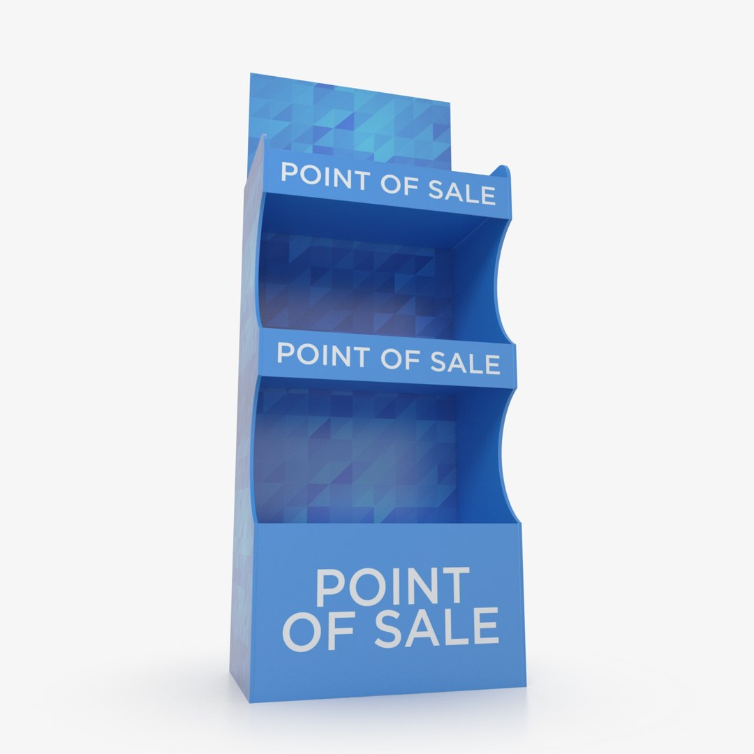 3D Display Rack Model - TurboSquid 1372968