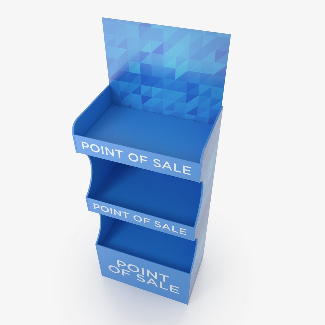 3D Display Rack Model - TurboSquid 1372968