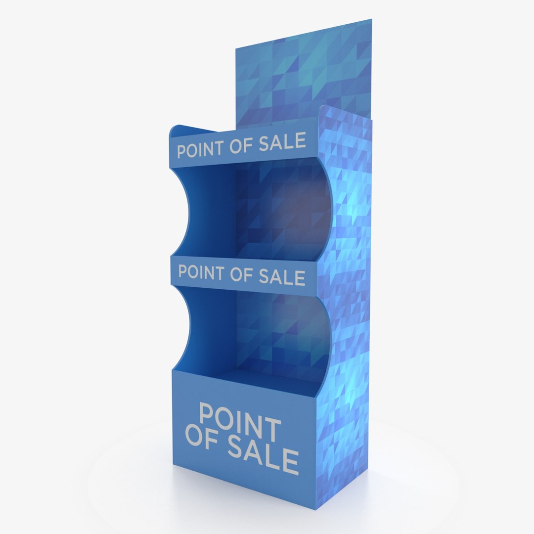 3D Display Rack Model - TurboSquid 1372968