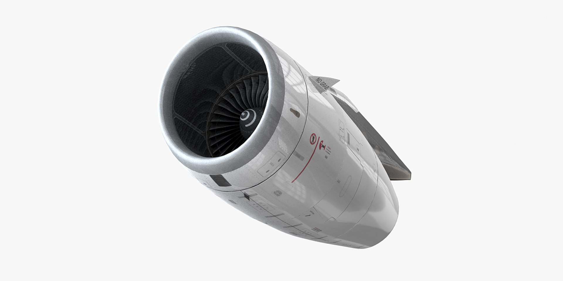 3D Airbus A340 Engine - TurboSquid 1463986