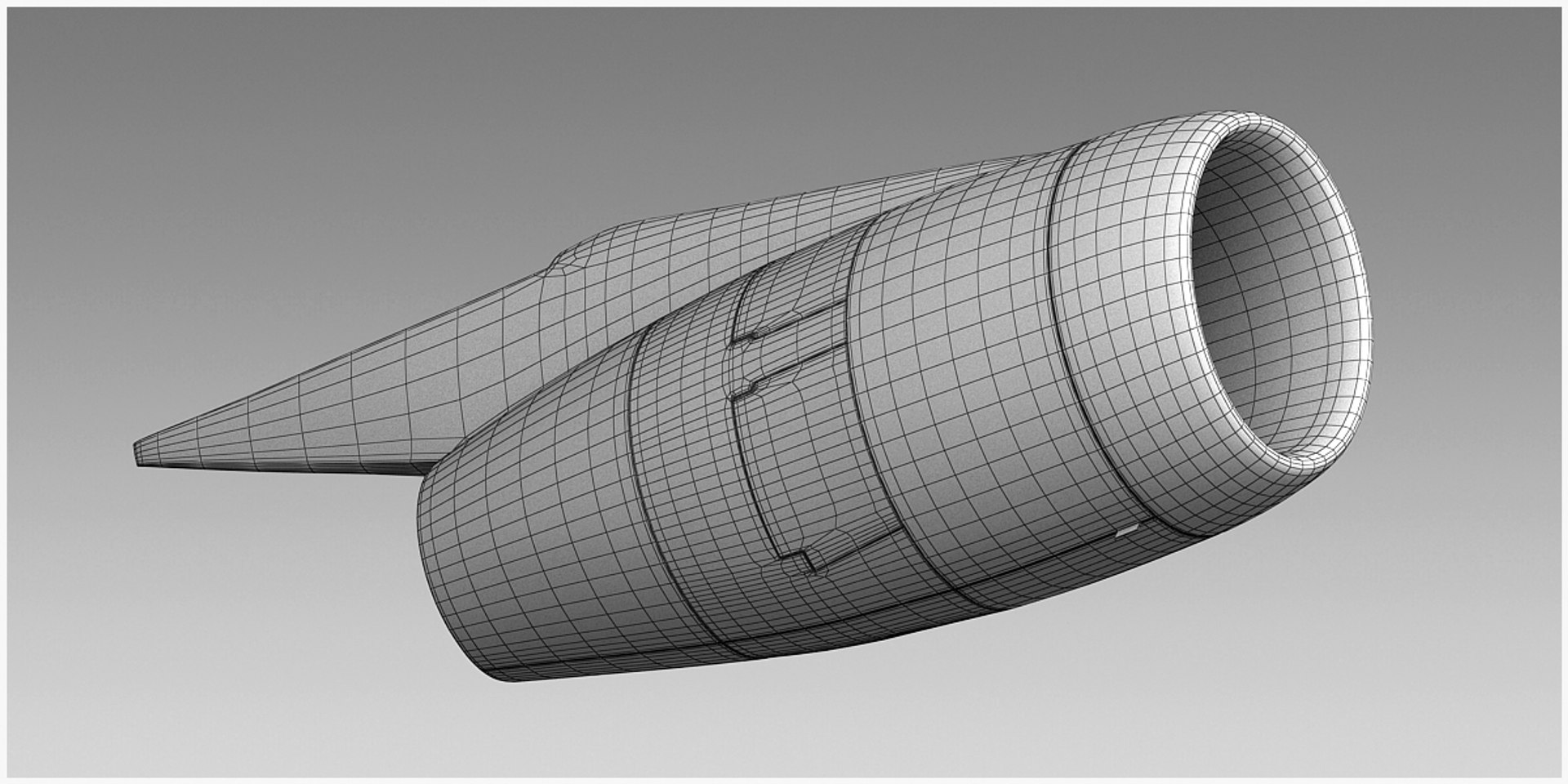 3D Airbus A340 Engine - TurboSquid 1463986
