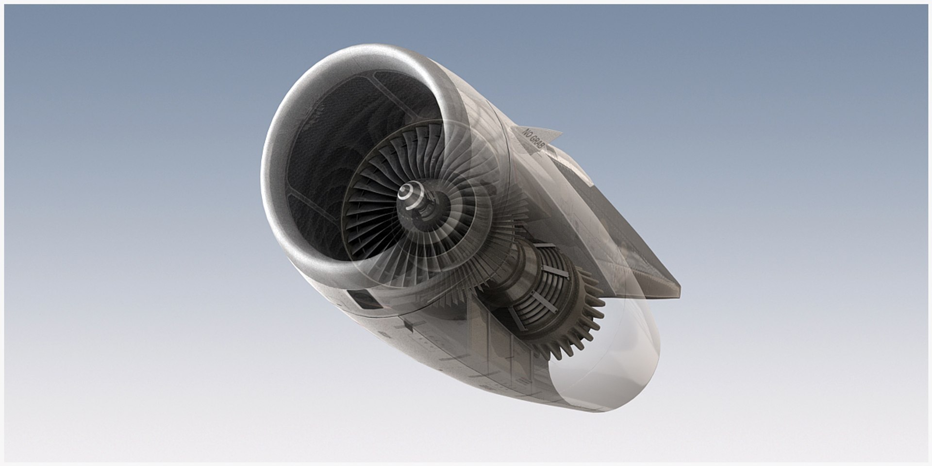3D Airbus A340 Engine - TurboSquid 1463986