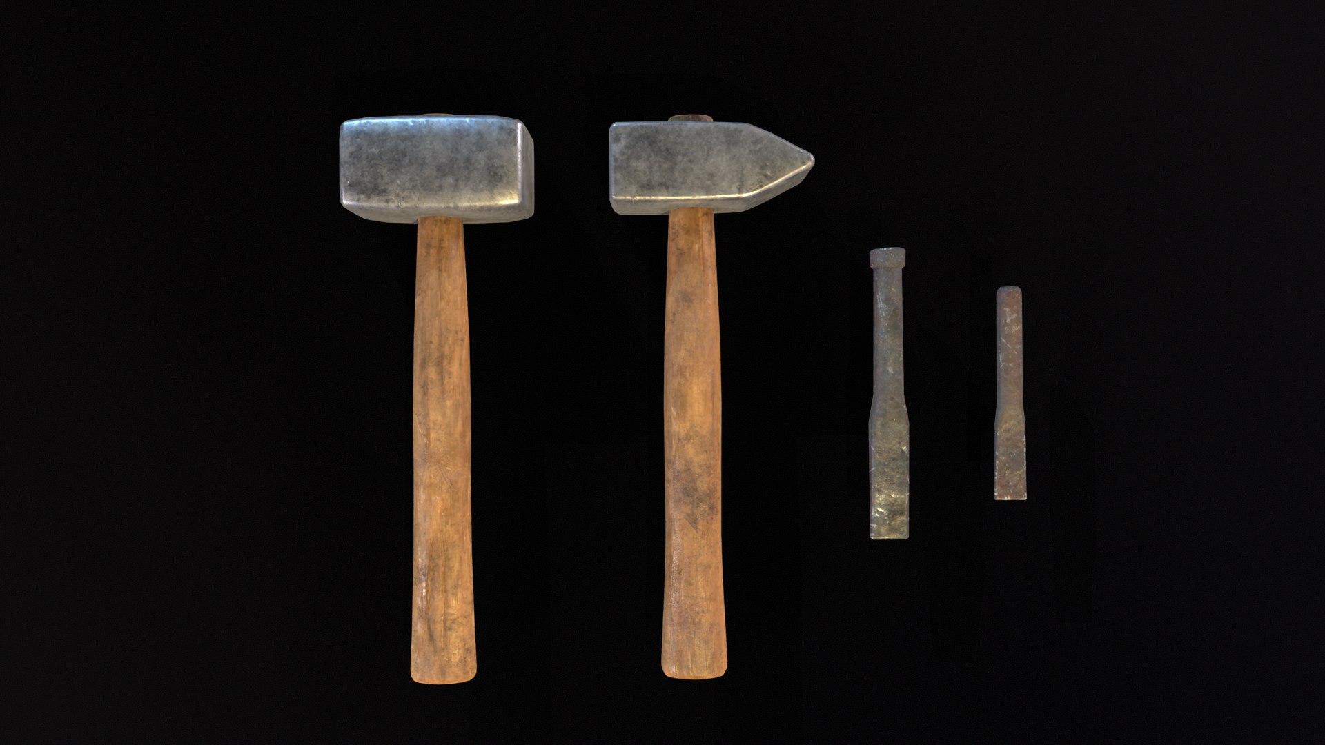 3D Medieval Blacksmith Tools - TurboSquid 2121197