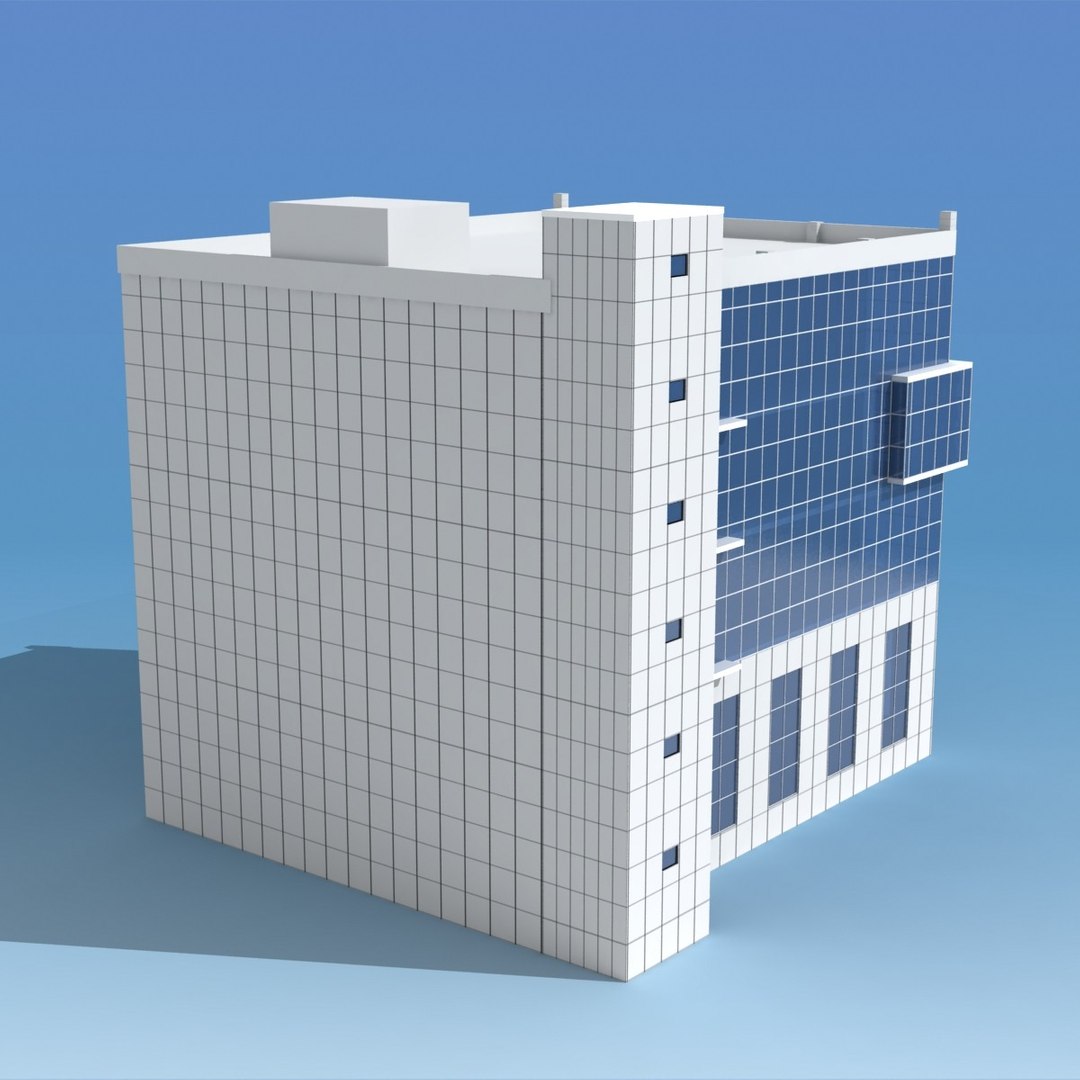 3d Model Corporate Buildings Pack 01