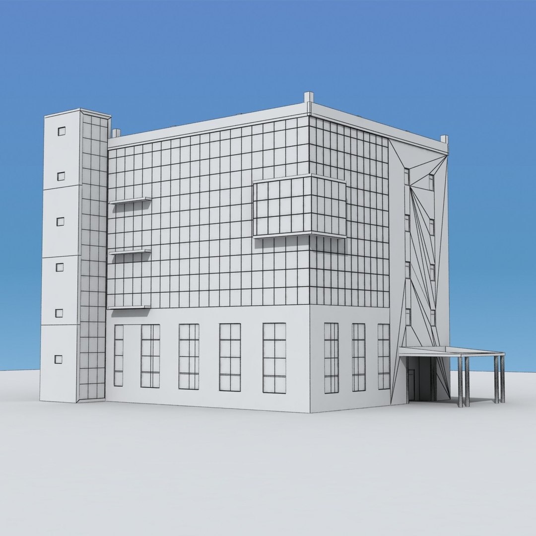 3d Model Corporate Buildings Pack 01