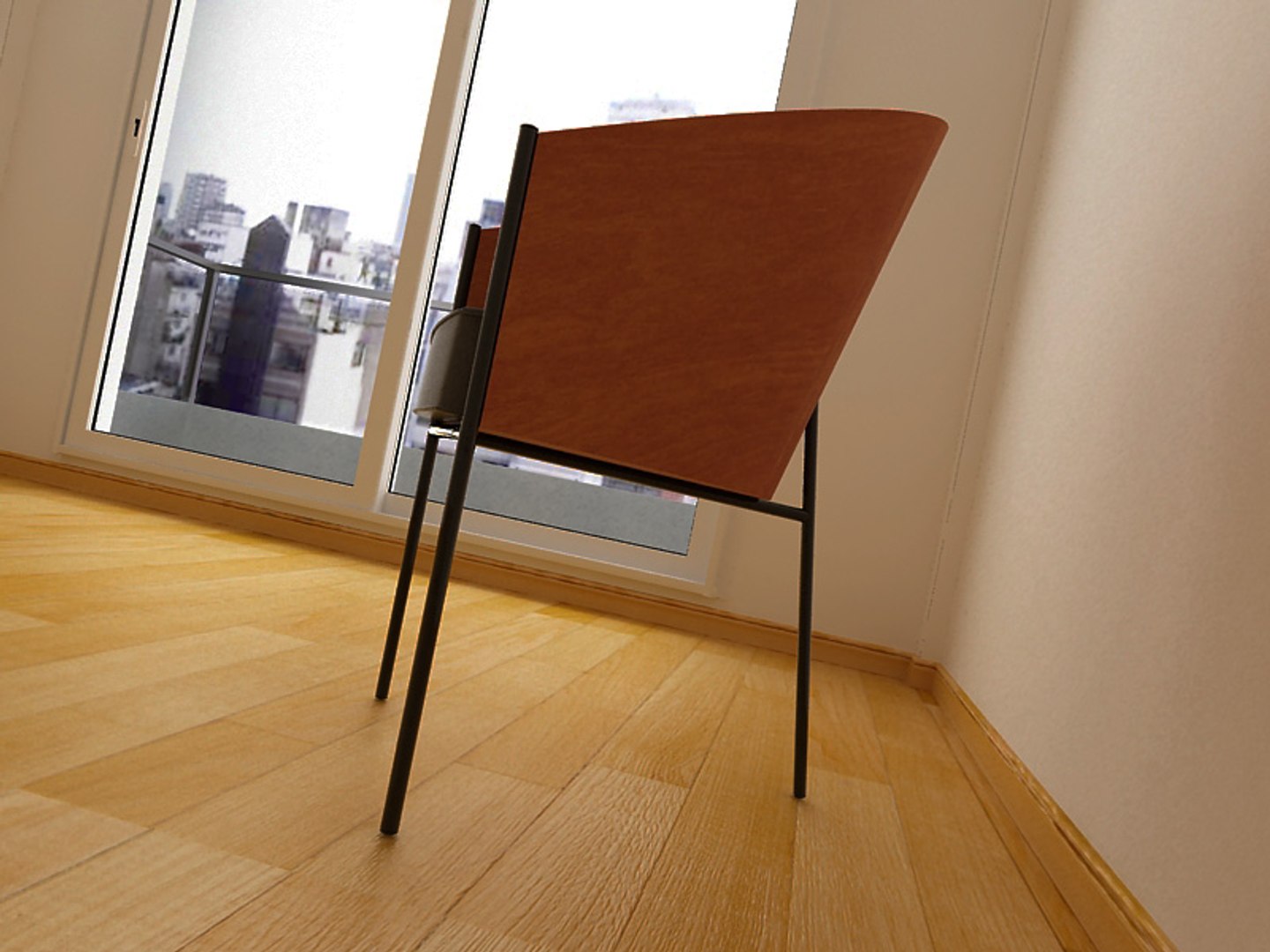 3d Model Starck - Chair Costes
