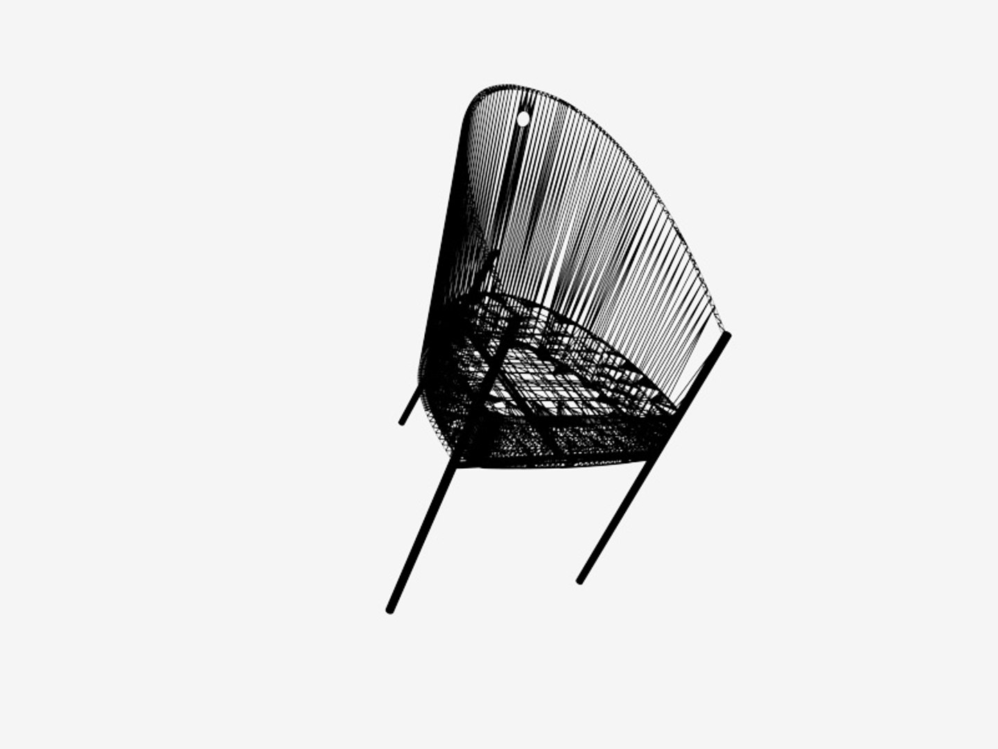 3d Model Starck - Chair Costes