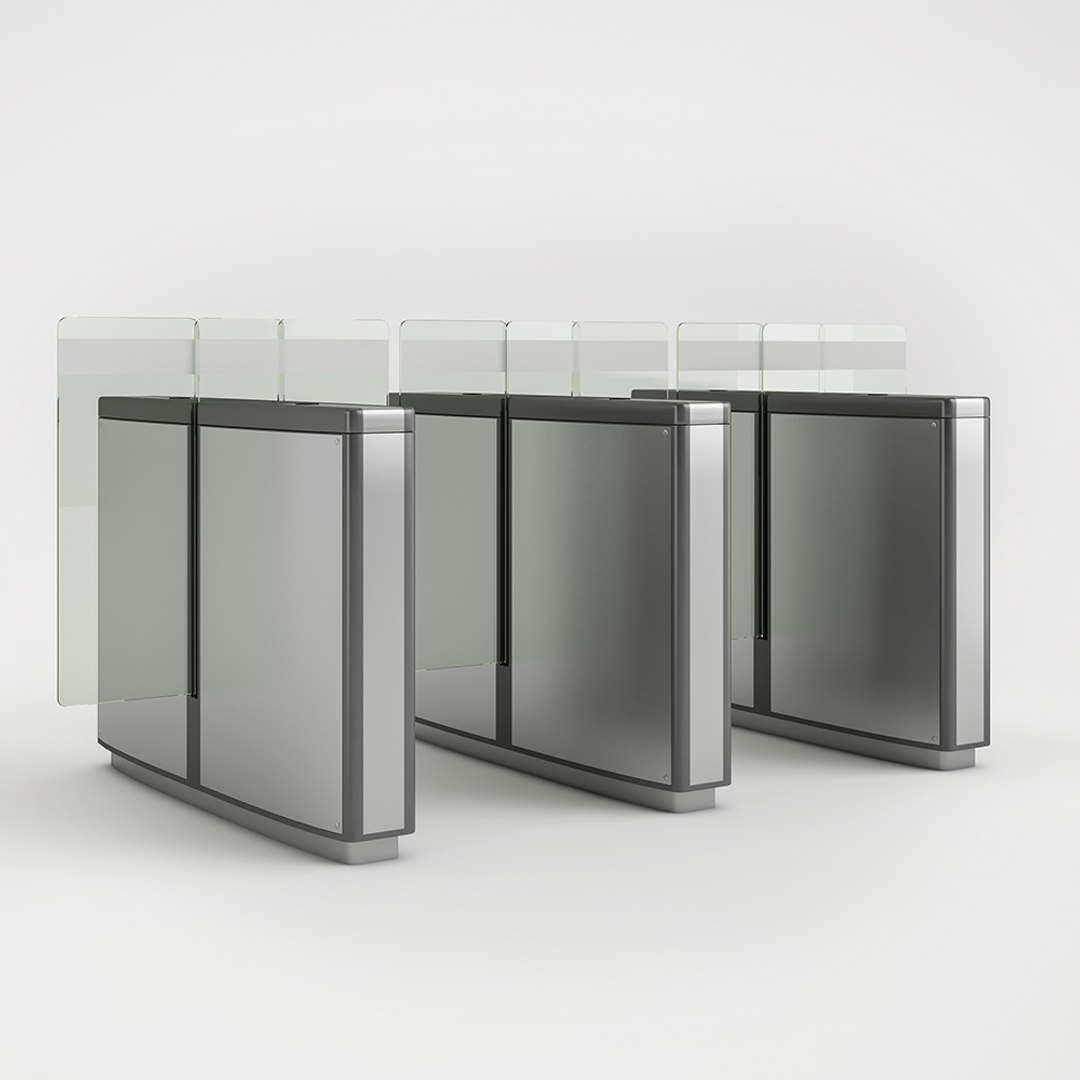 Selection Turnstiles Lobby 3d Model