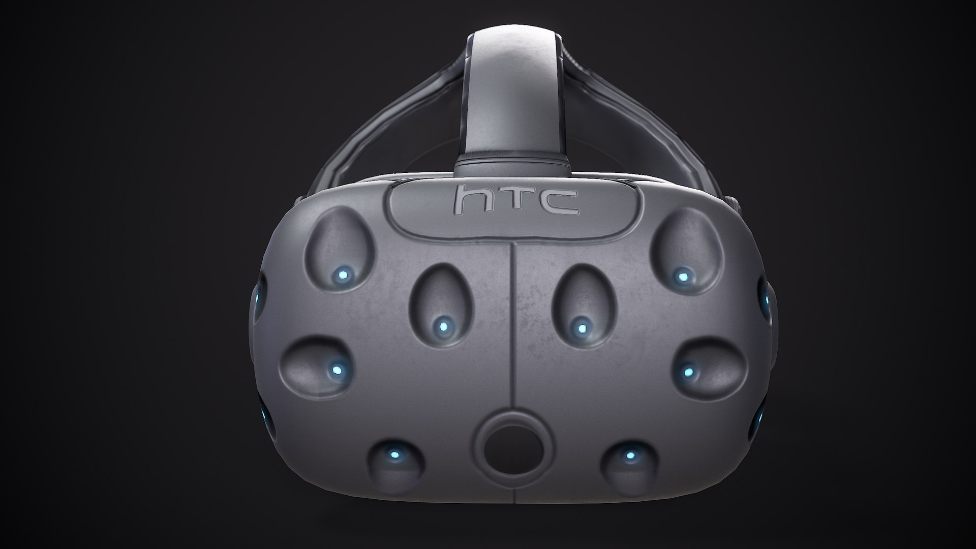 HTC Vive VR Headset Lowpoly PBR 3D Model - TurboSquid 1754371