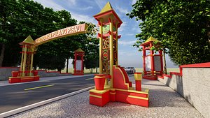 Free SketchUp Architecture-Monuments Models | TurboSquid