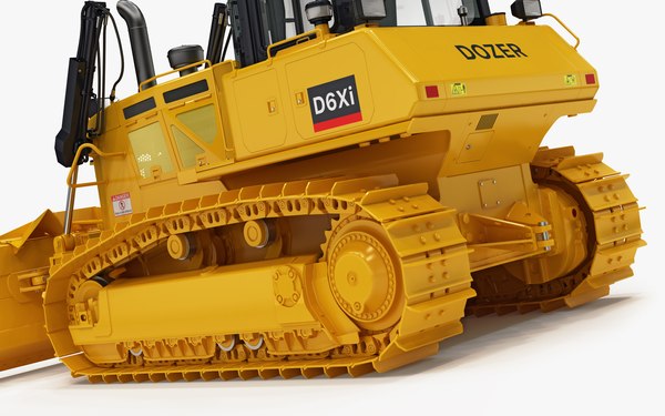 modelo 3d Crawler Dozer Generic - TurboSquid 2031463