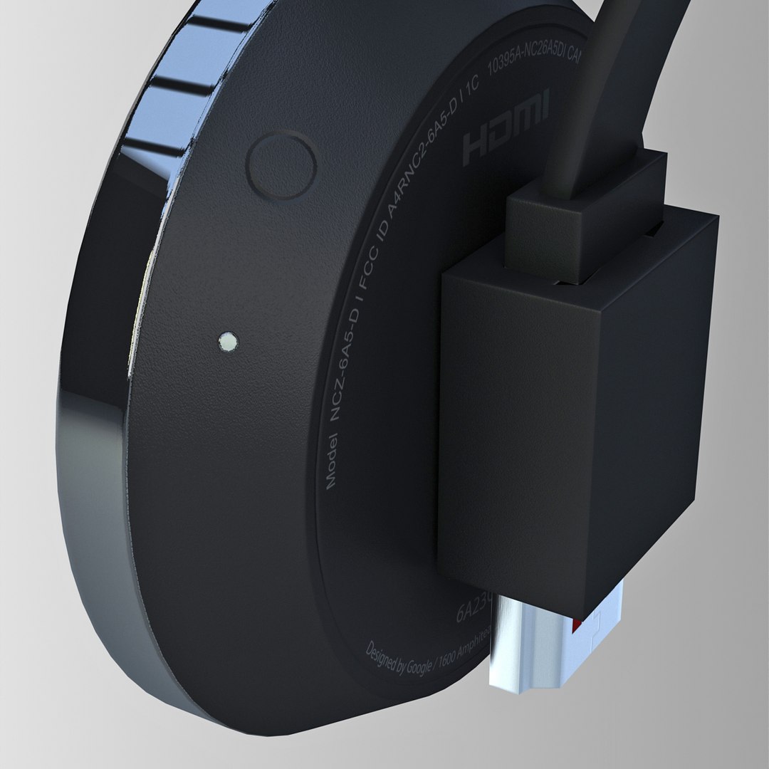 3d Model Google Chromecast Ultra 4k