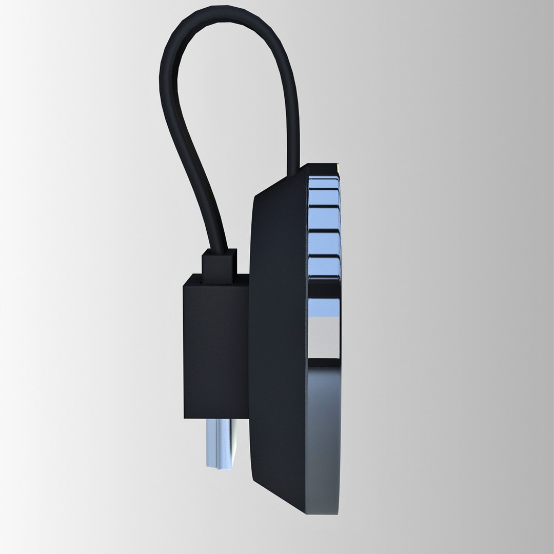 3d Model Google Chromecast Ultra 4k