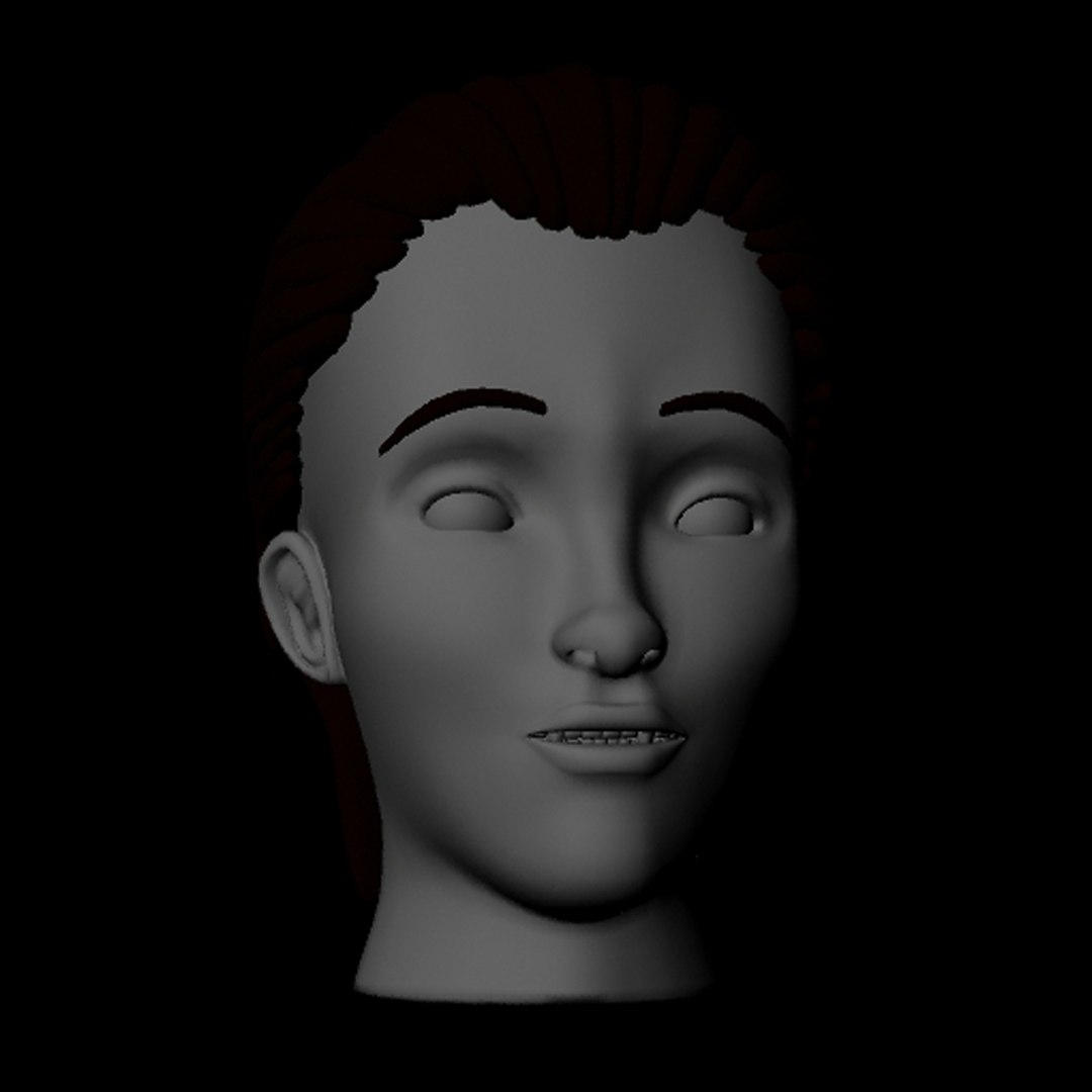 3D Vampire Head - TurboSquid 1556710
