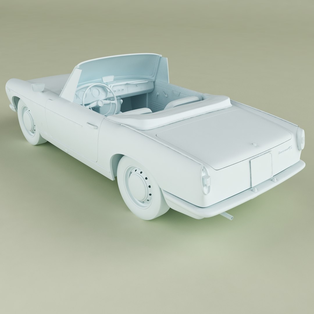 Innocenti Spider 3D - TurboSquid 2292204