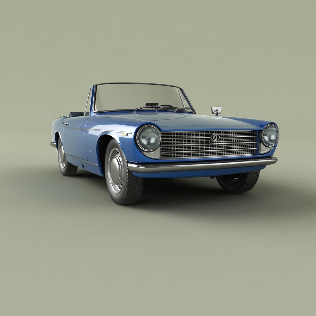 Innocenti Spider 3D - TurboSquid 2292204
