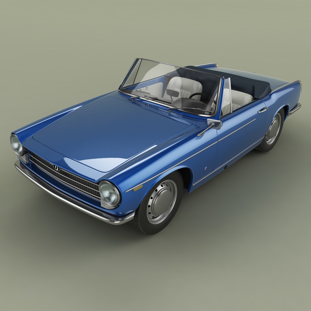 Innocenti Spider 3D - TurboSquid 2292204
