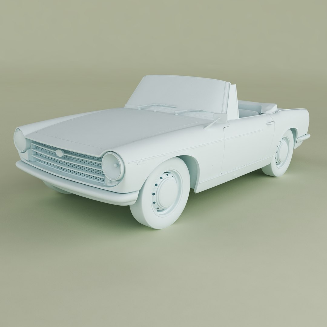 Innocenti Spider 3D - TurboSquid 2292204