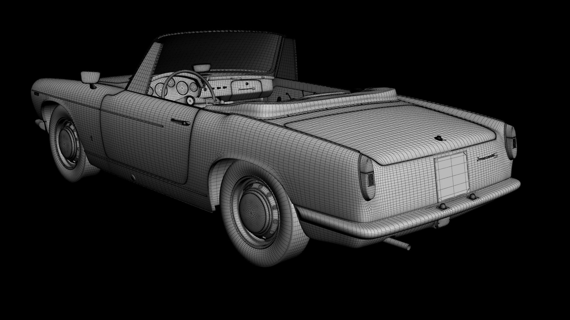 Innocenti Spider 3D - TurboSquid 2292204