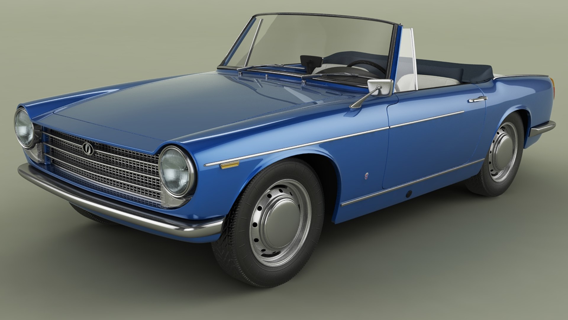 Innocenti Spider 3D - TurboSquid 2292204