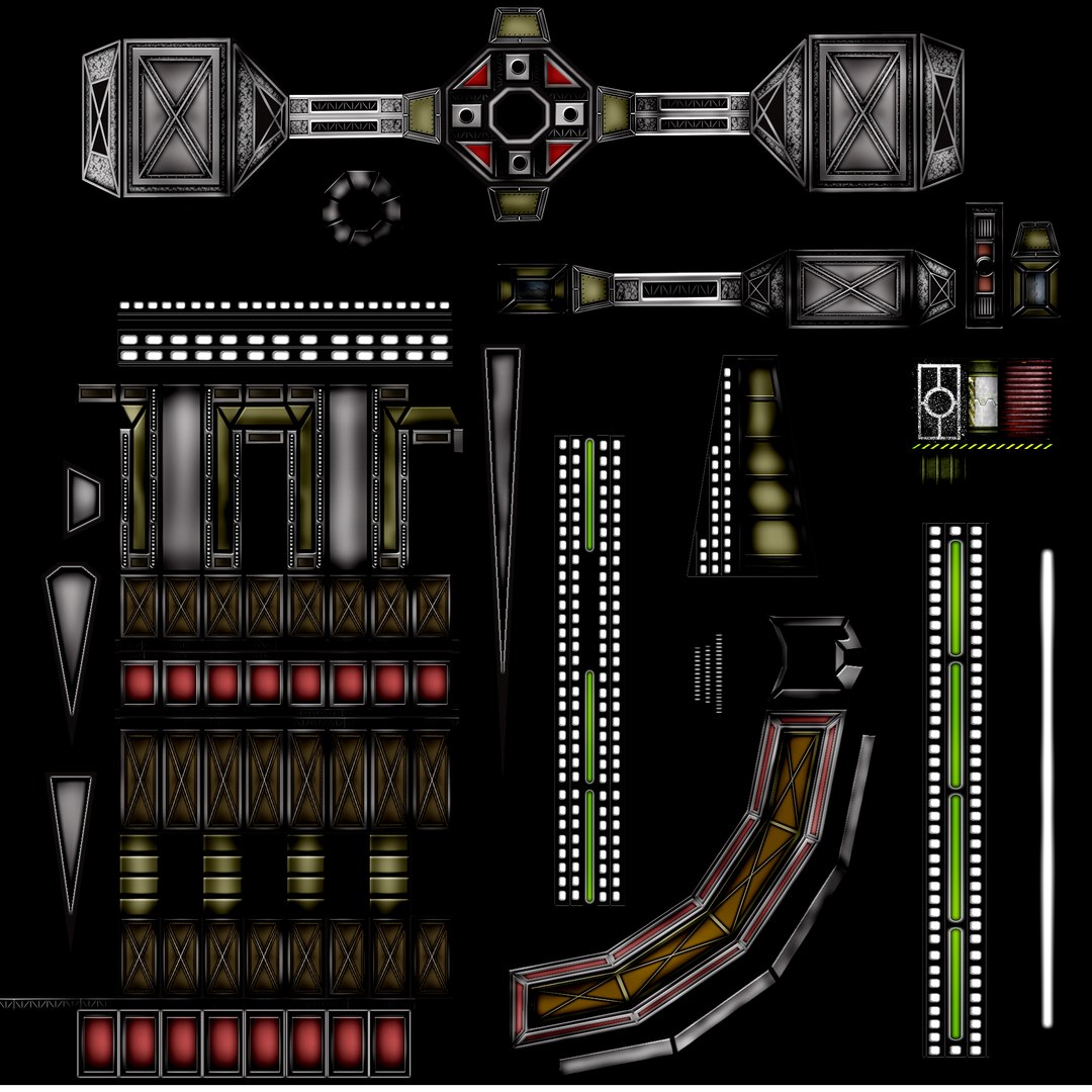 Free 3ds Mode Space Station