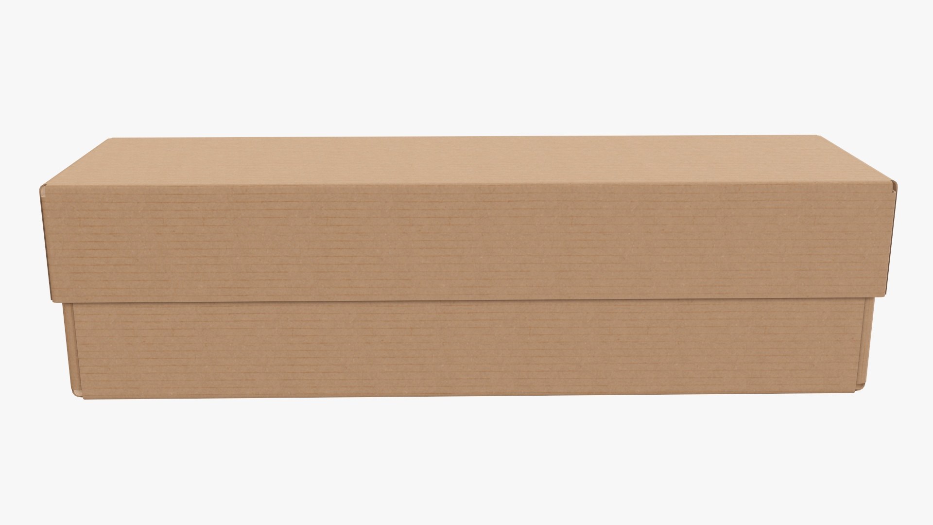 3D Model Cardboard Box Lid - TurboSquid 1585404