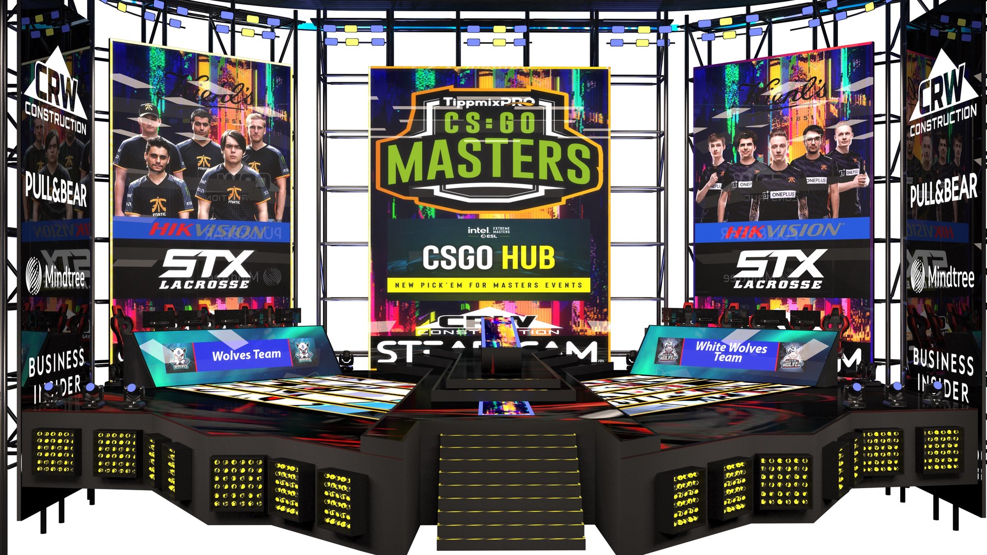 3D Esports Tournament Stand Model - TurboSquid 1982579