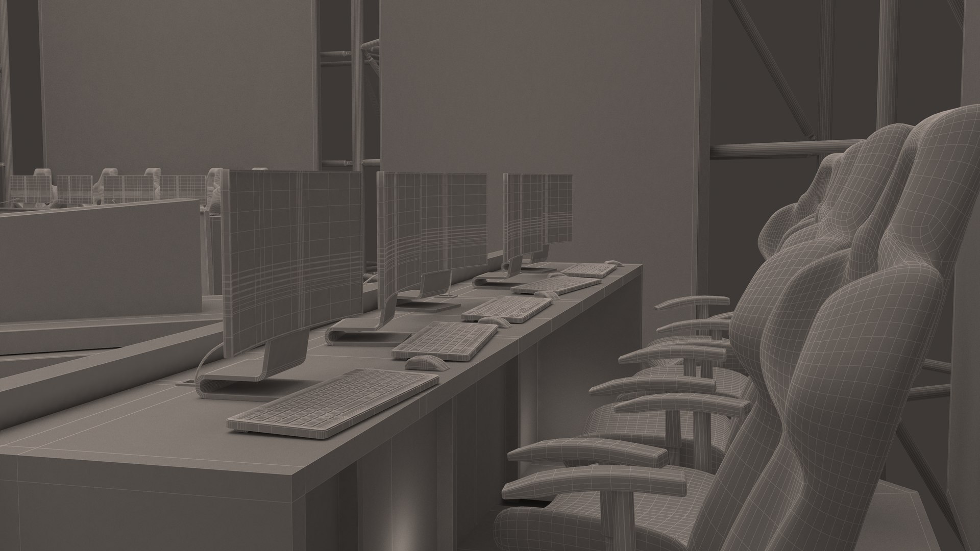 3D Esports Tournament Stand Model - TurboSquid 1982579