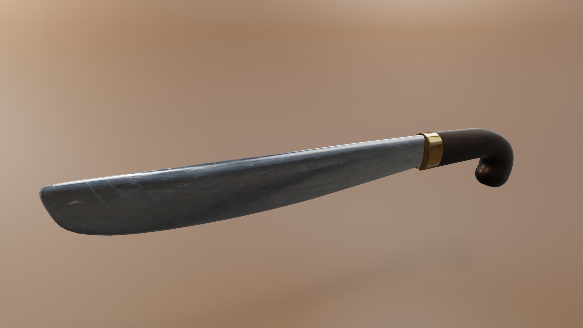 Golok - Indonesian Saber 3D - TurboSquid 1953745