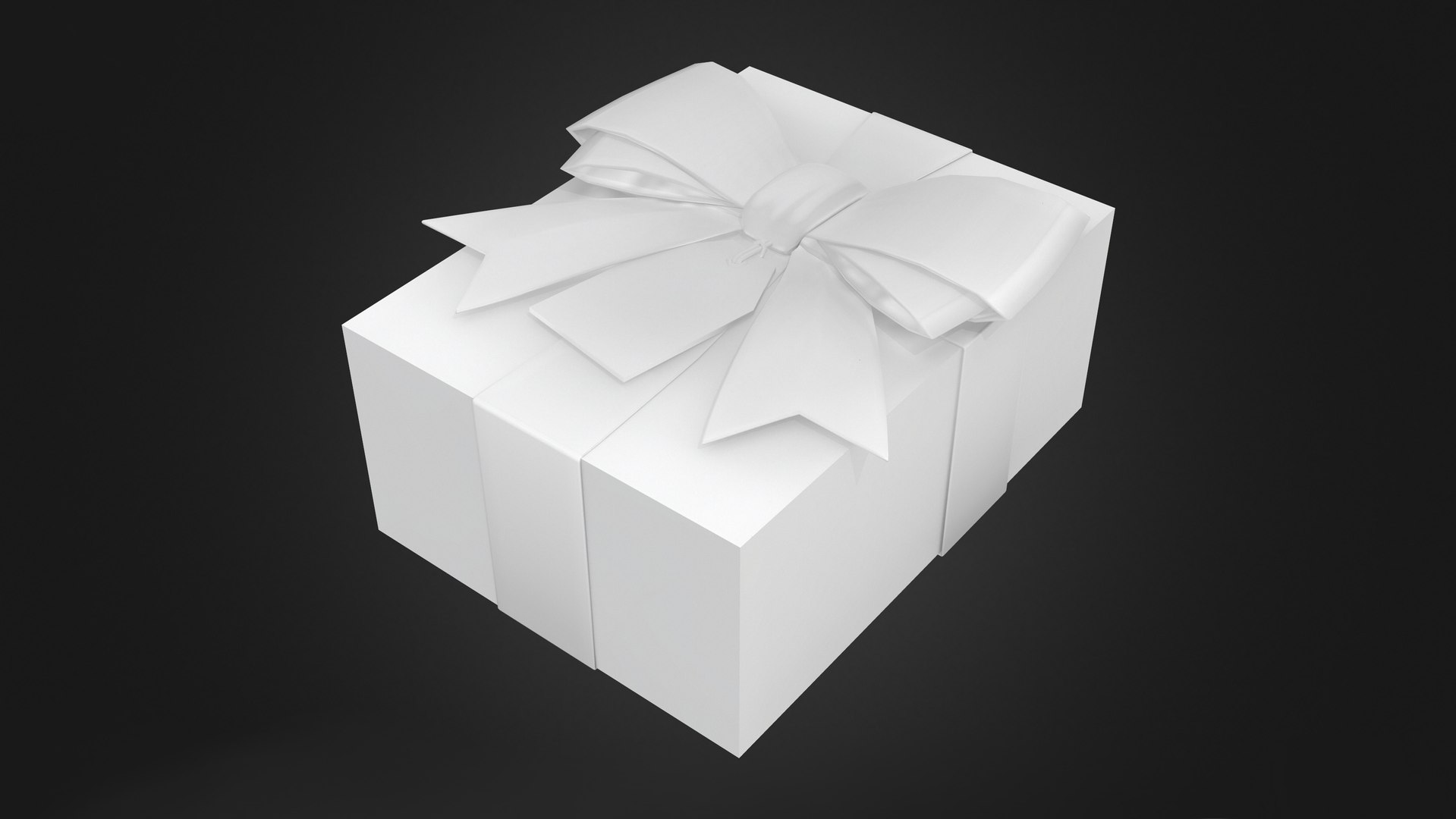Big Ribbon Gift Boxes Model - TurboSquid 1816904